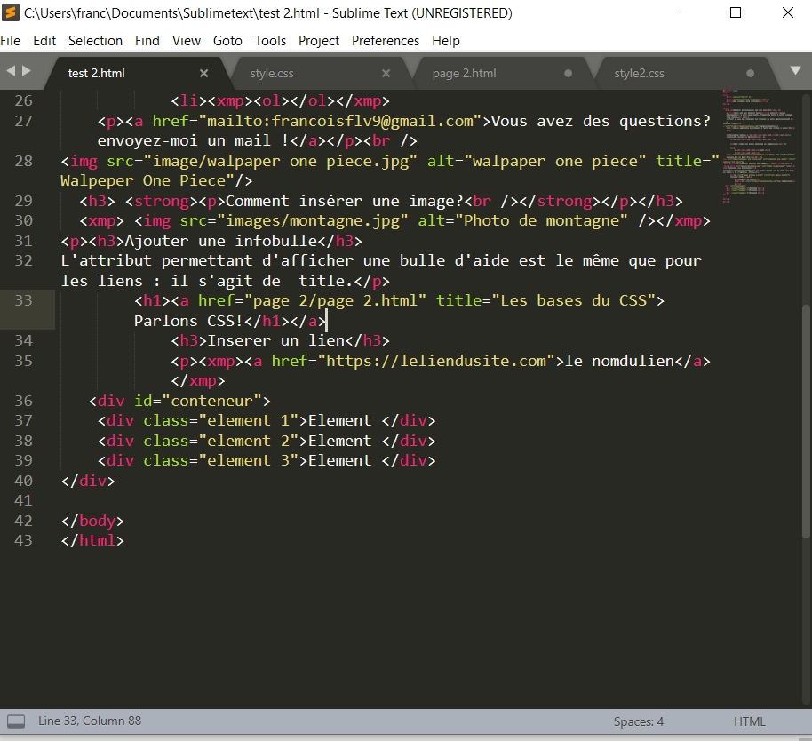 [Résolu] Flexbox ne fonctionne pas - Html et css3 par FrancWé - page 1 - OpenClassrooms